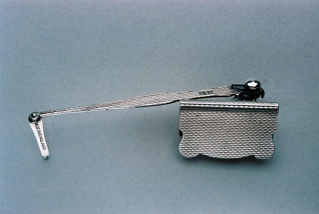 Leopard Antiques Asprey Silver book mark