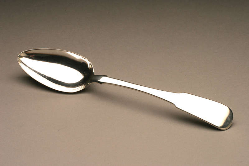 Leopard Antiques Cape shellback tablespoon - Fiddle pattern