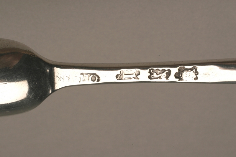 Leopard Antiques George II Silver Marrow scoop