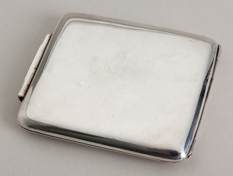 Leopard Antiques 1st Manchester Regiment Antique Silver Cigarette Case ...